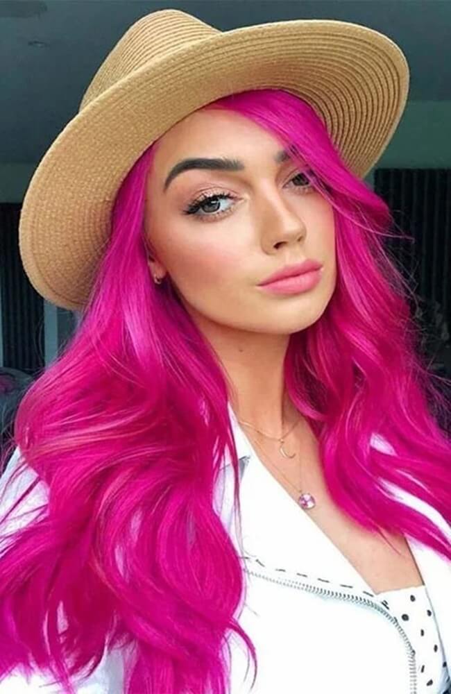 El Cabello de color rosa sigue marcando tendencia