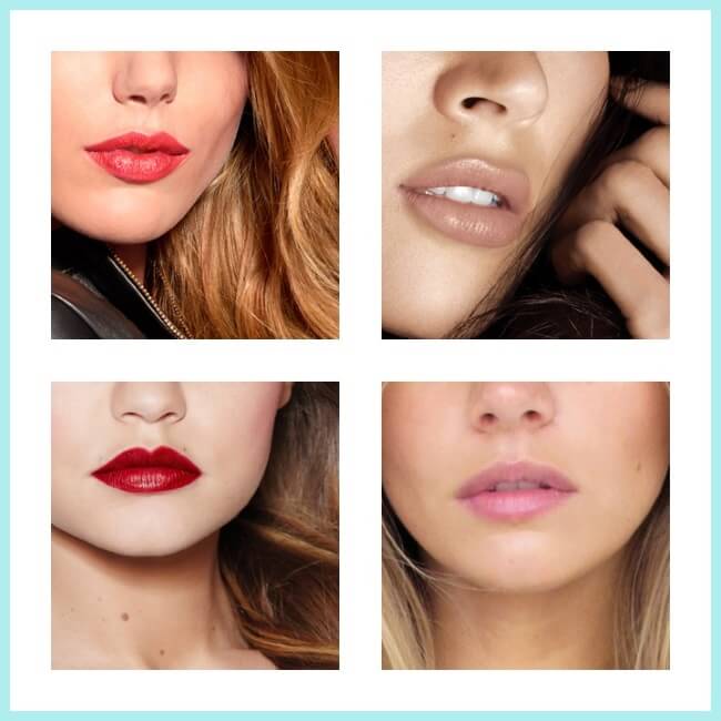 Barras de labios según el tono de tu cutis