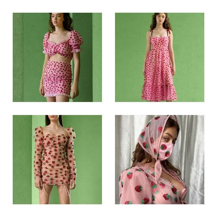El estampado de fresas se pone de moda • Fashionfanaticos.com